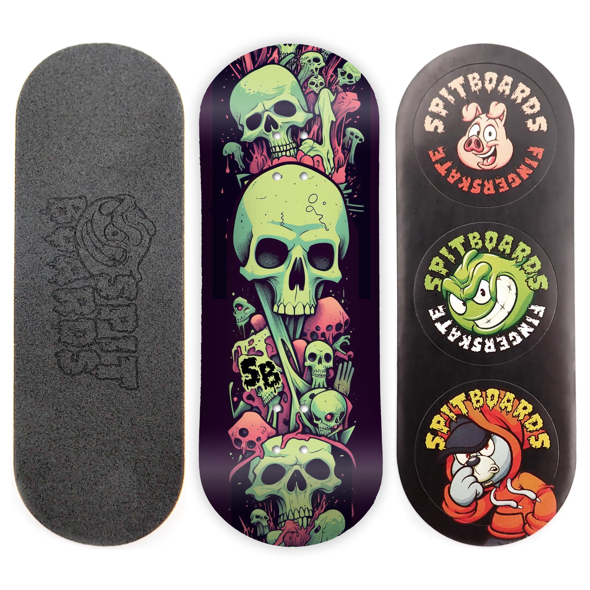 Mua 34mm Fingerboard Deck - Real Wood (5-Layers) Classic Popsicle ...