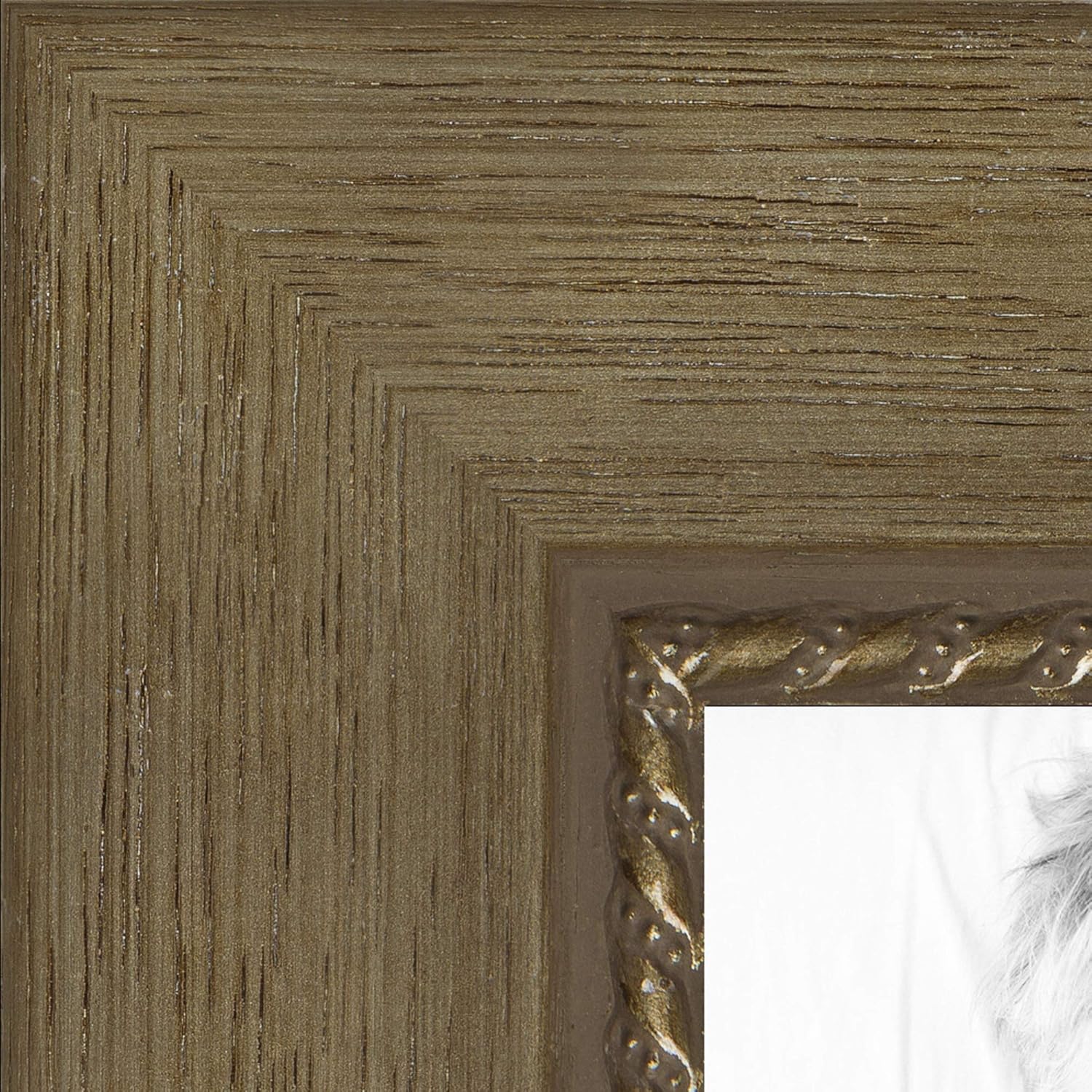 Amazon.com - ArtToFrames 17x17 inch Metallic Gold with Ornate Detail ...