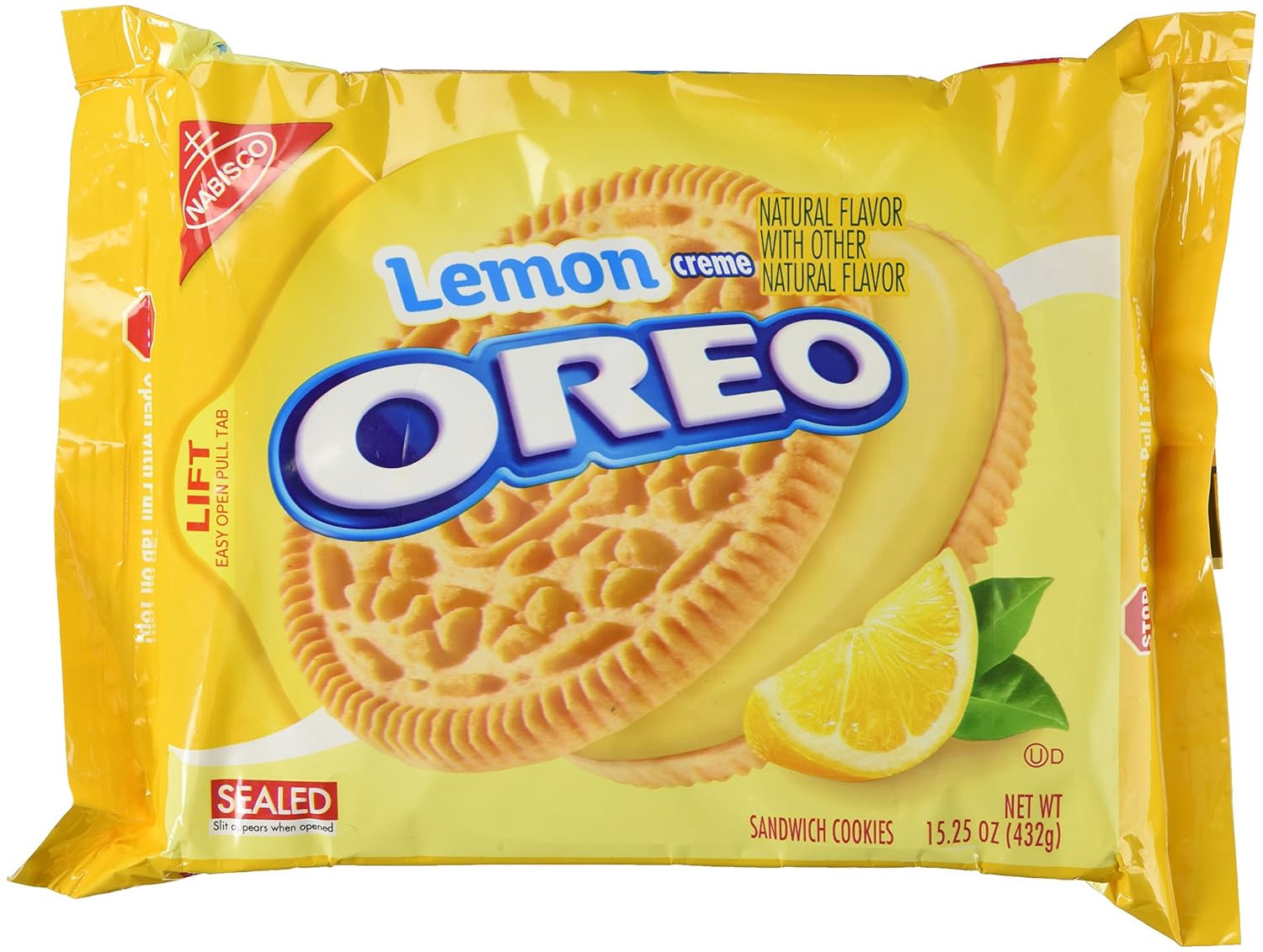 Lemon Flavor Creme Filled Oreos 2014