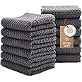 Amazon.com: Super Absorbent Kitchen Towels 12 Pack - Premium 100% ...