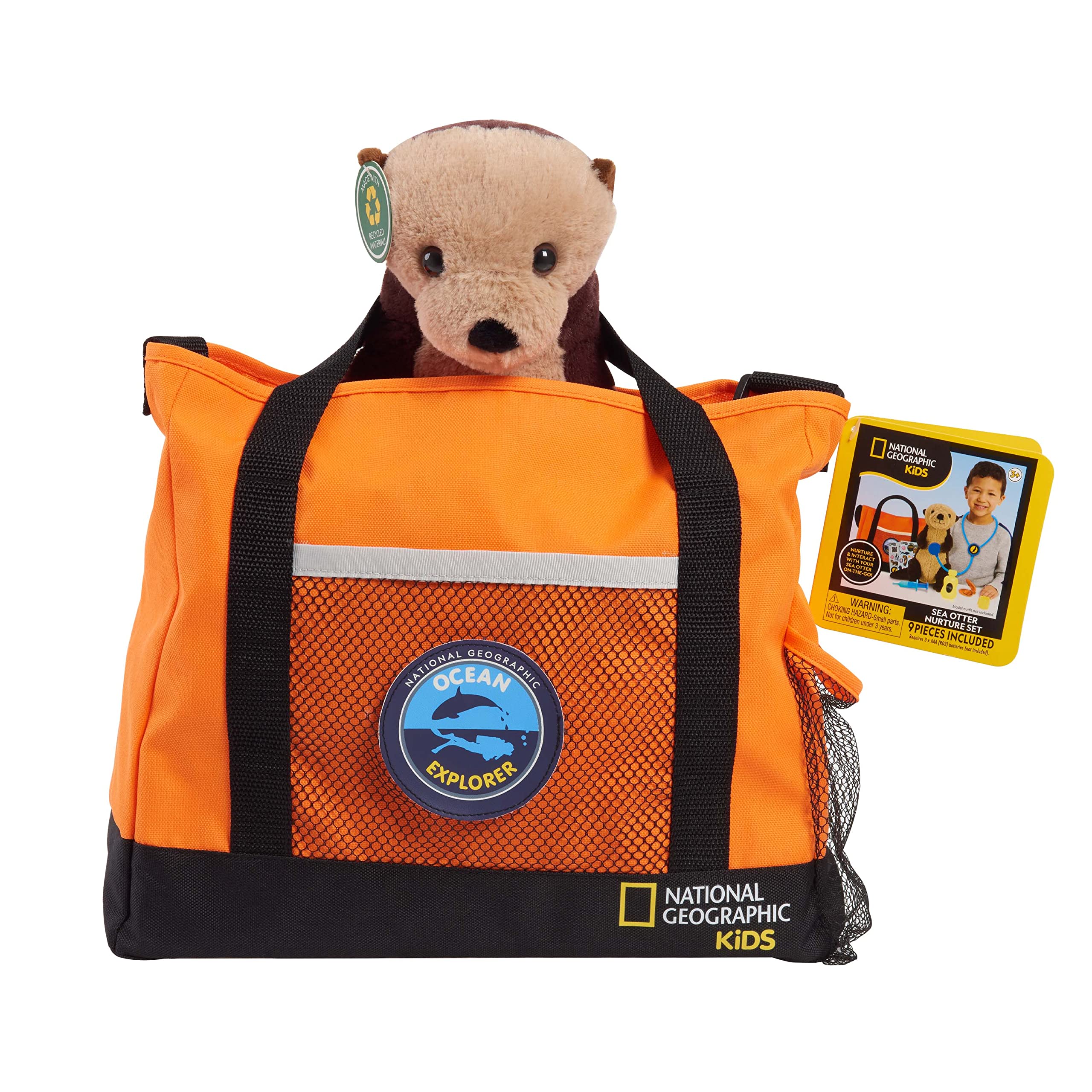 Mua National Geographic Kids Sea Otter Care and Nurture Set, Stuffed ...