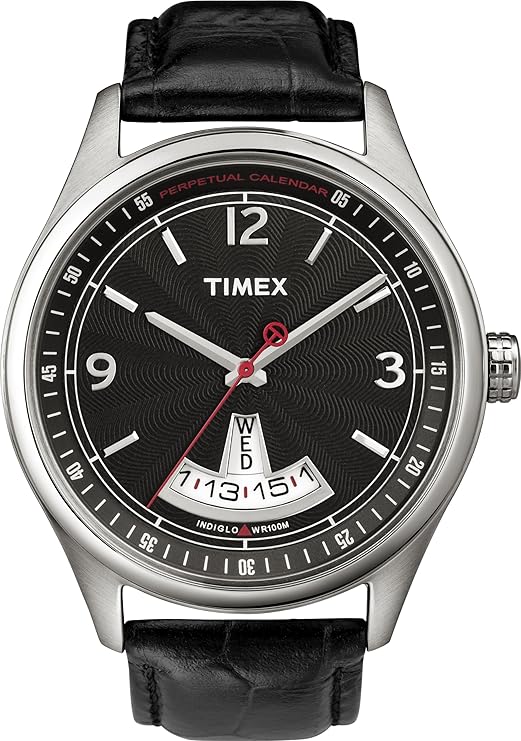 Timex Classic Unisex-Armbanduhr Analog Leder T2N216: Amazon.de: Uhren