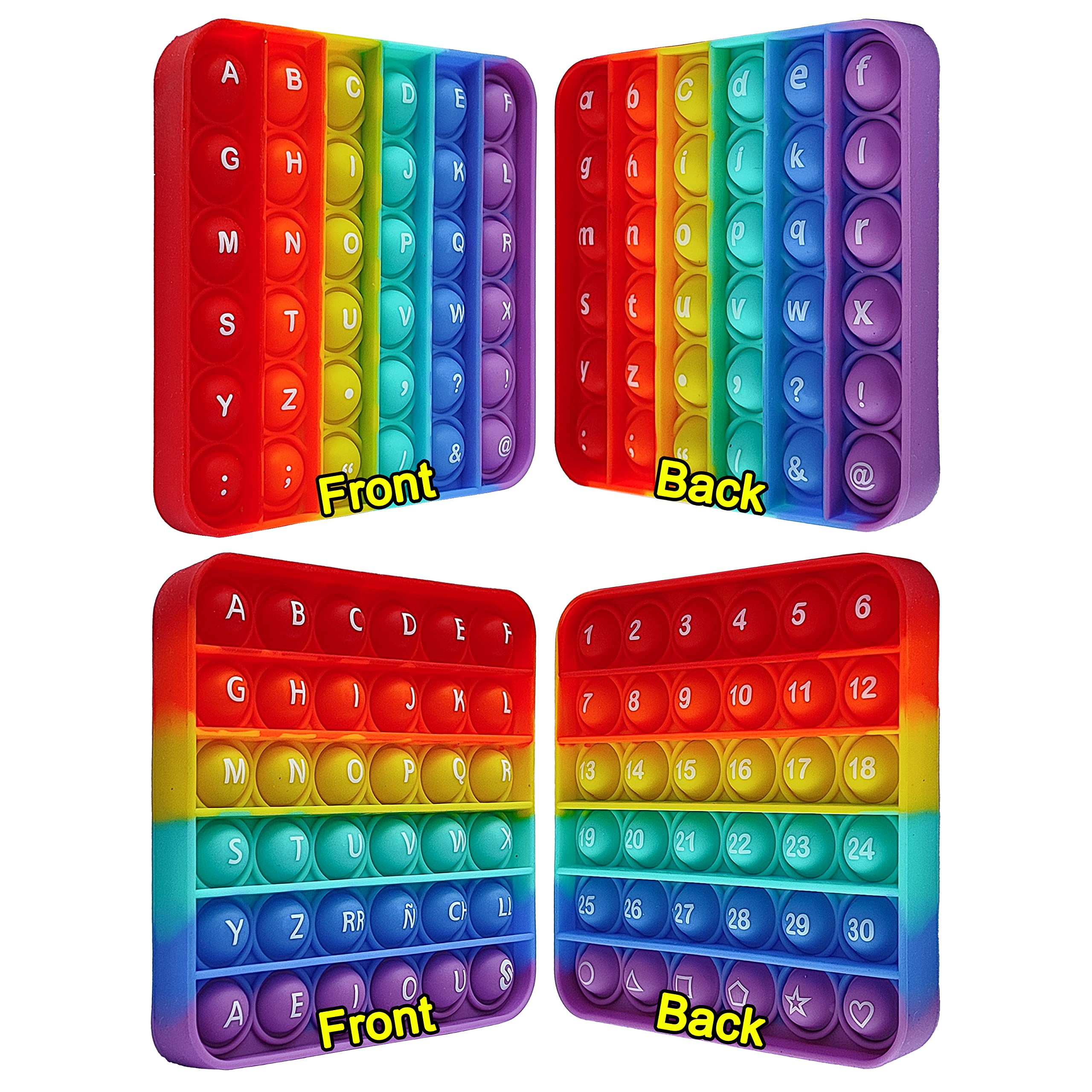 Mua Alphabet Pop Fidget Toy Letters ABC Numbers Learning and ...