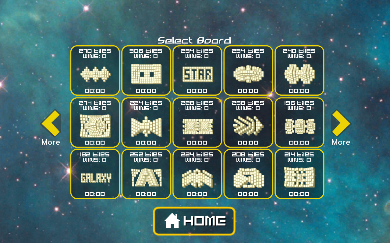 Mahjong Galaxy Space - Solitaire Mahjongg Game with astronomy images ...