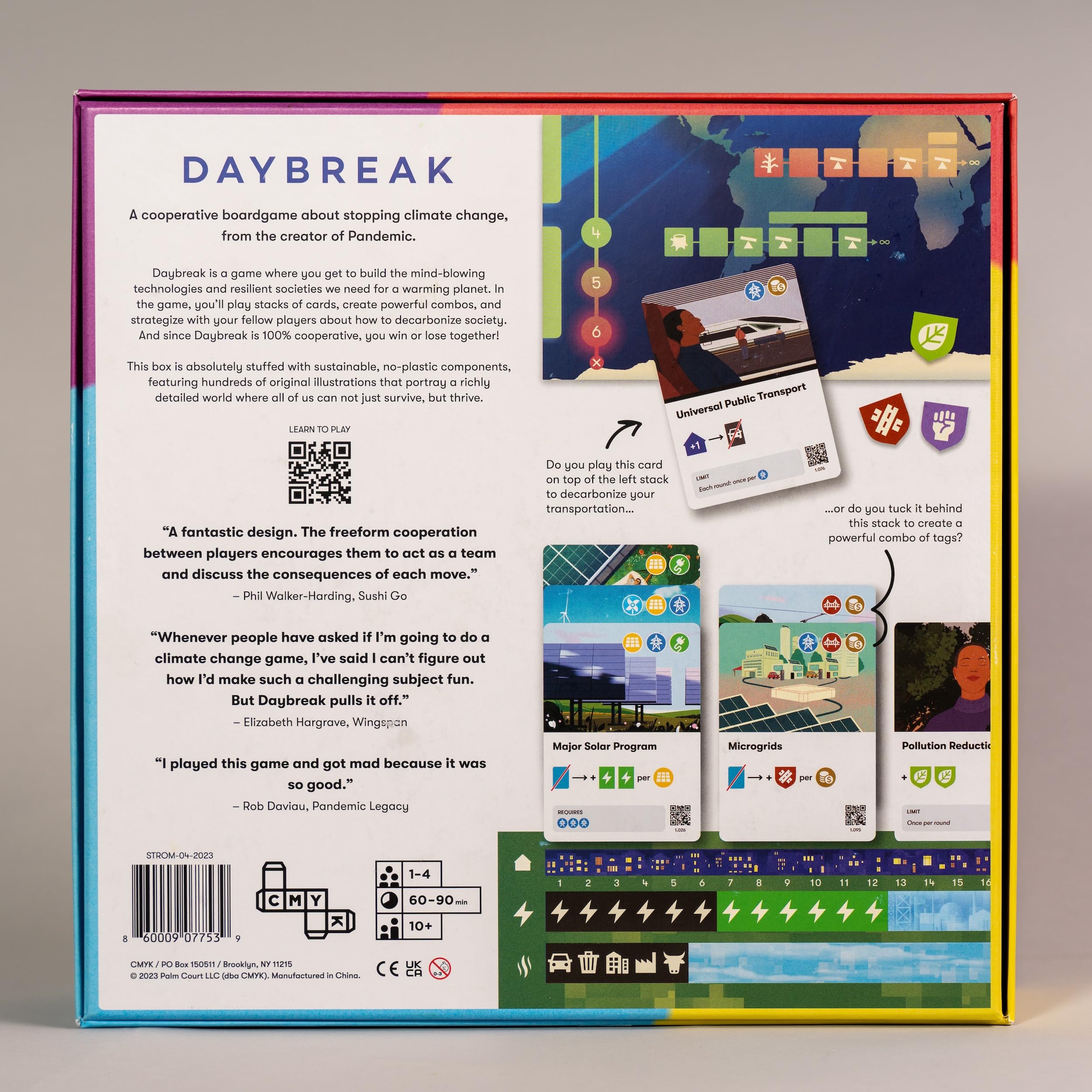 CMYK Daybreak - A Cooperative Game About Stopping Climate Change, from The Creator of Pandemic ...