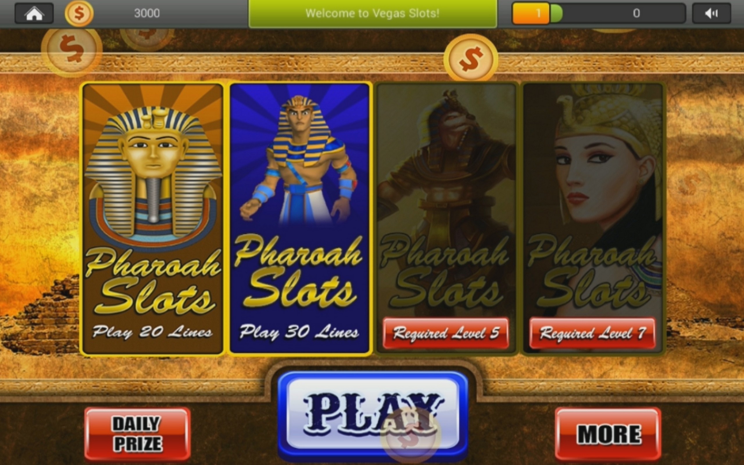 Slots Fuego Craze del Faraón - Rey de Bienes Vegas Slot Casino Torneos ...