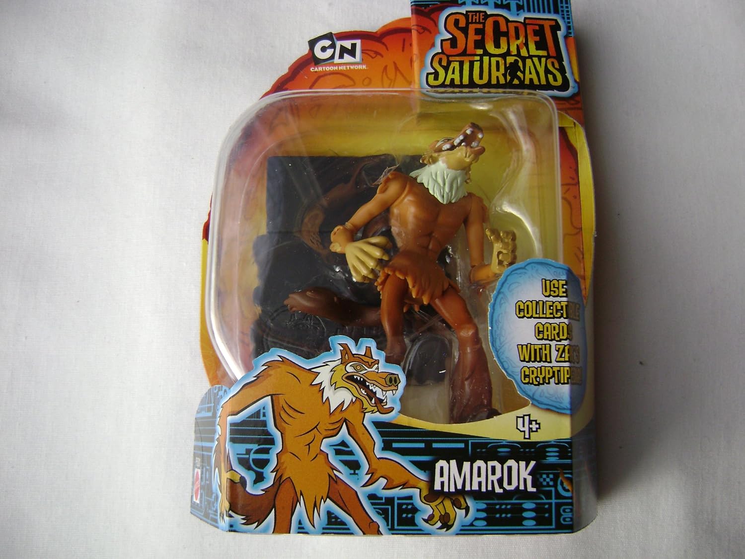 Mattel The Secret Saturdays Cryptid Figures Wave 1 Amarok: Amazon.co.uk ...