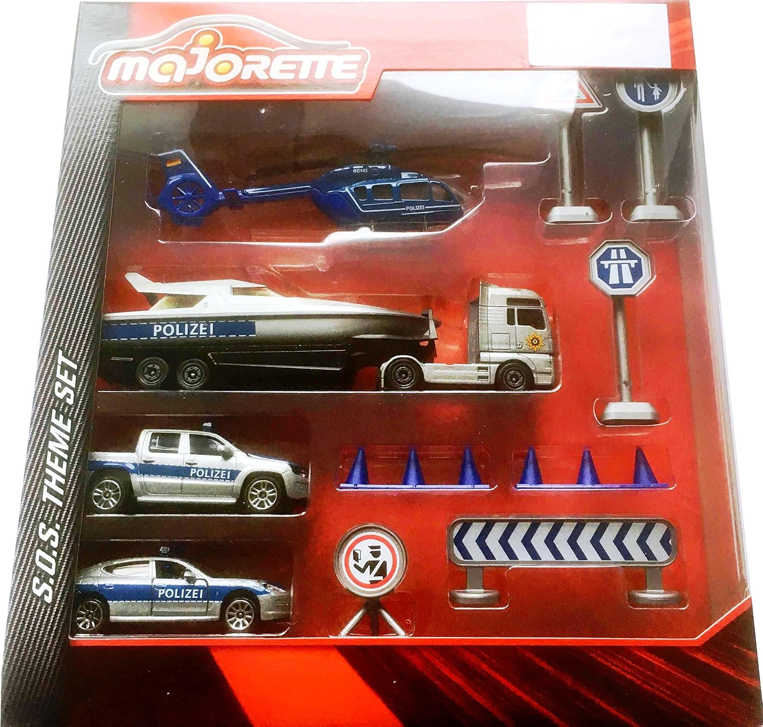 Majorette S.O.S. Polizei Team: Amazon.de: Spielzeug