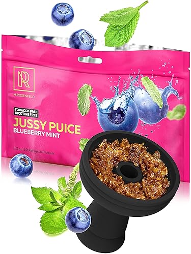 Hookah Flavor Blueberry Mint Herbal Blue Mist - 100 Gram - 3.5 ounce ...