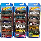 Amazon.com: Hot Wheels Toy Cars 20-Pack, Set of 20 Die-Cast 1:64 Scale ...