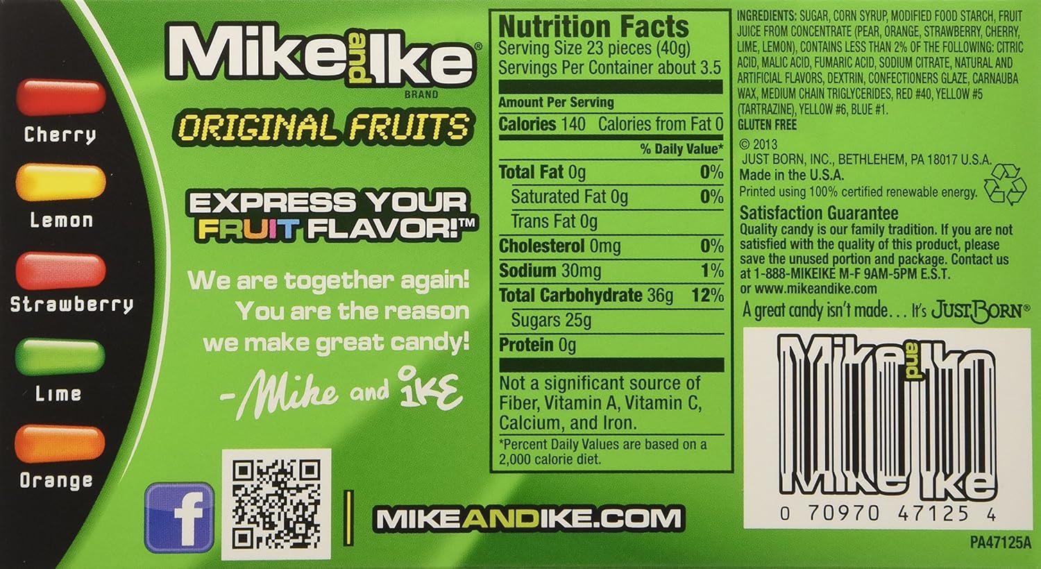 Mike And Ike Nutrition | Besto Blog