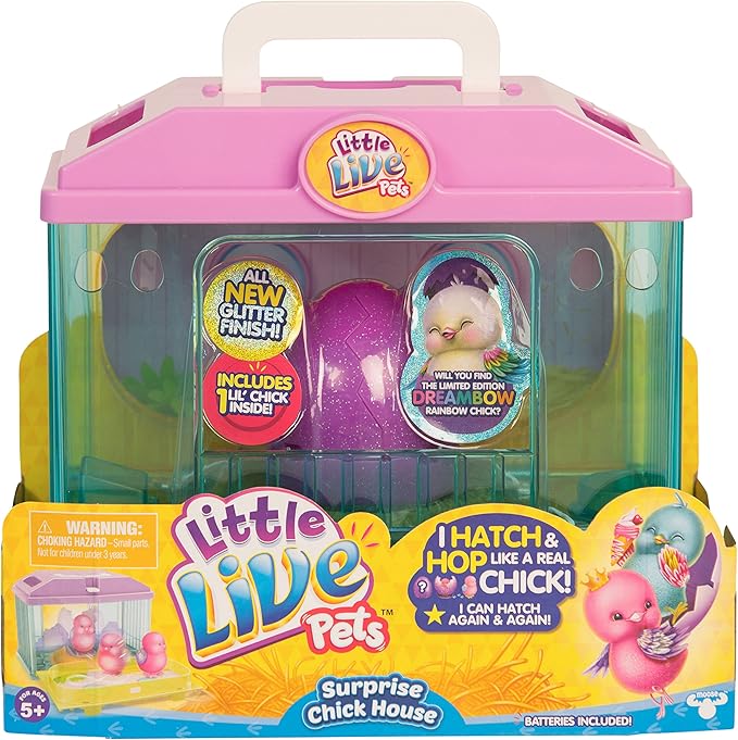 Little Live Pets S3 Surprise Chick Playset Childrens Toy, Electronic ...