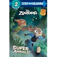 Amazon.com: Super Animals! (Disney Zootopia) (Step into Reading ...