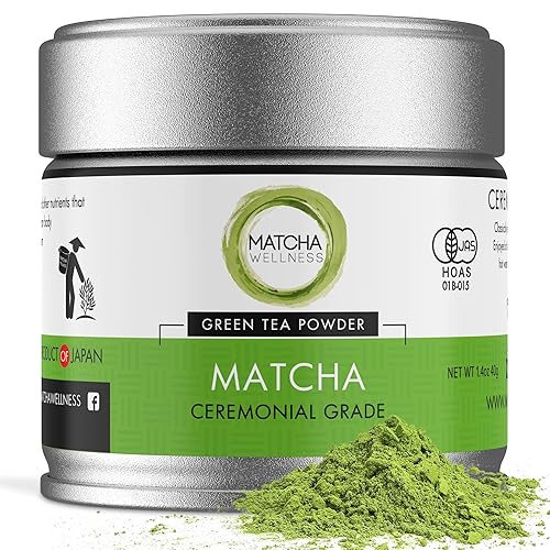 eco heed Ceremonial Grade Matcha Powder 1.4oz - Organic 1st Harvest ...
