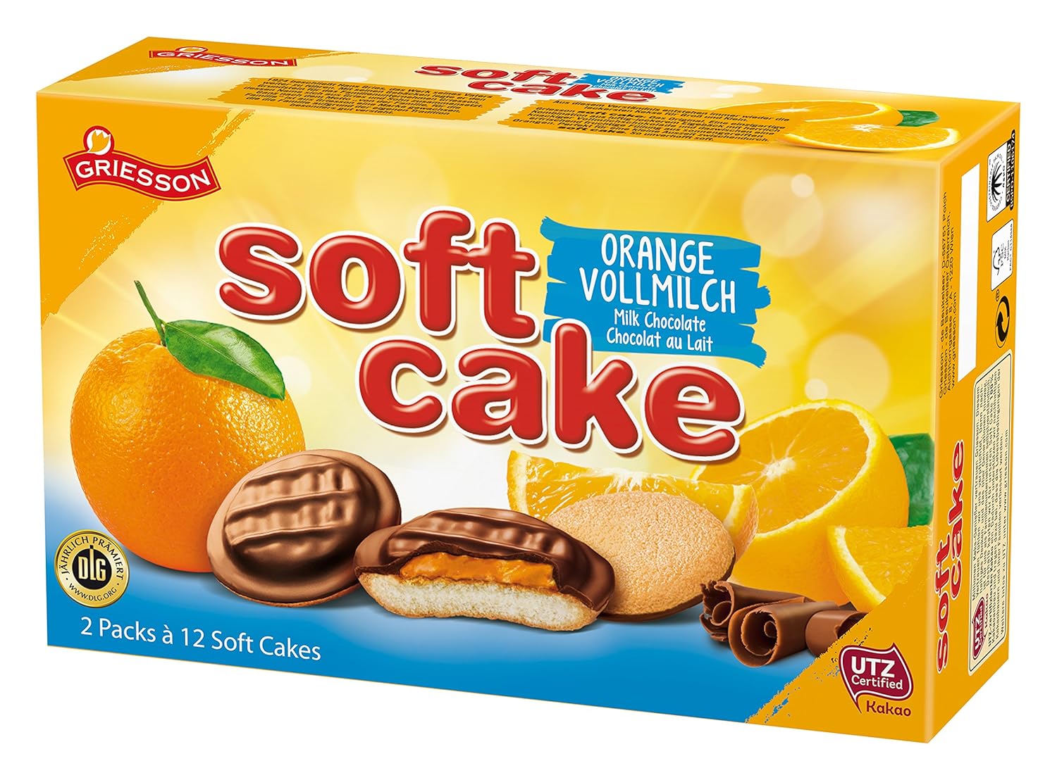 Griesson Soft Cake Vollmilch orange, 300 g: Amazon.de: Amazon Pantry