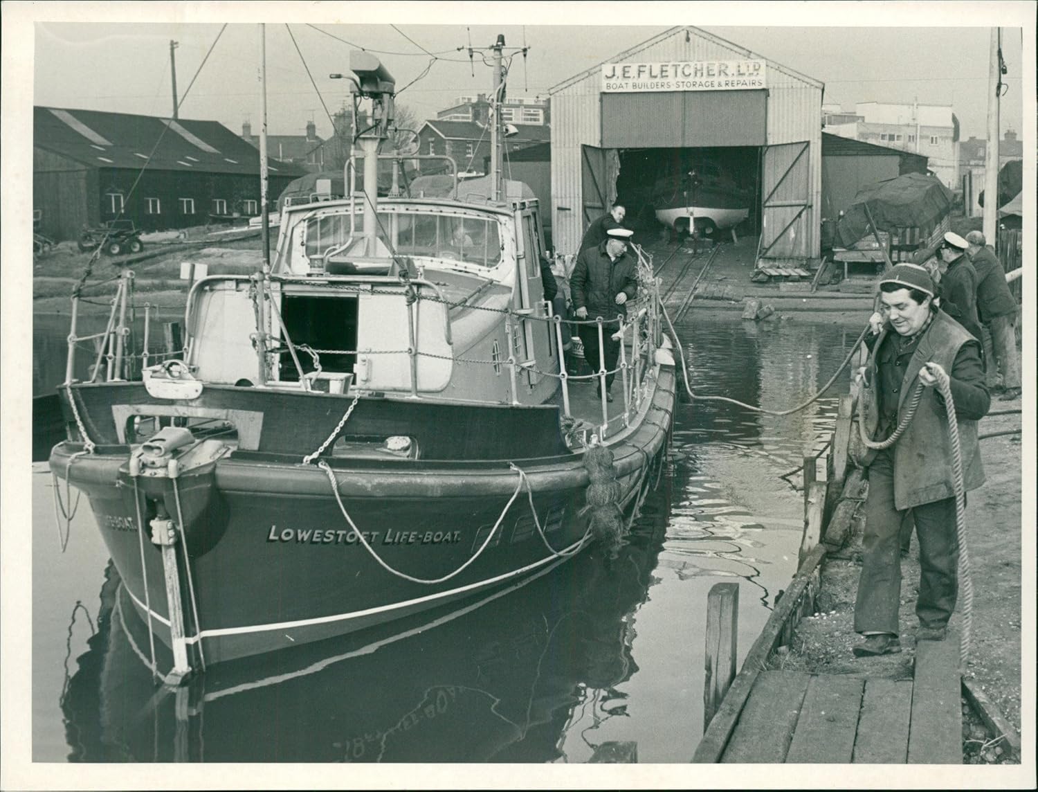 Amazon.com: Vintage photo of Lowestoft : Lifeboats: Entertainment ...