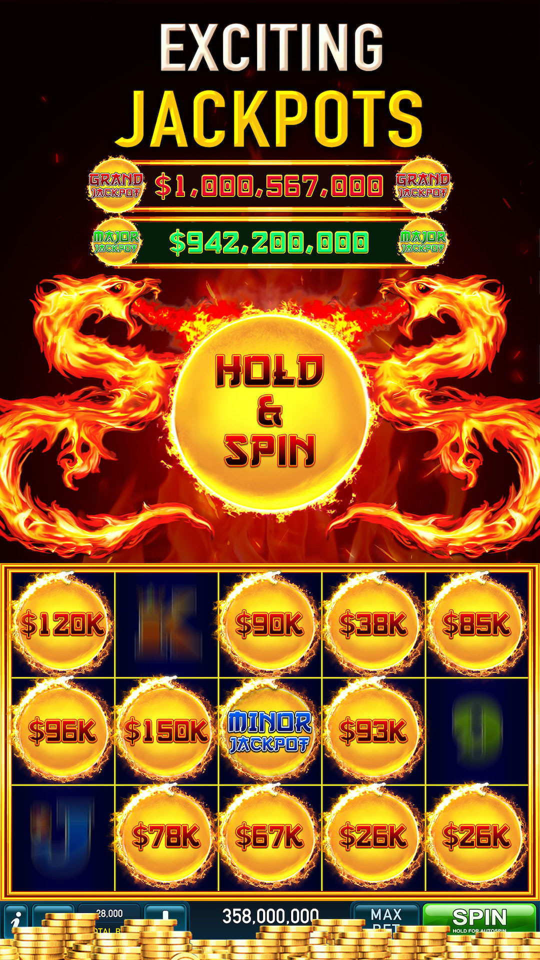 Slots Free - Vegas Casino Slot Machines: Amazon.es: Appstore para Android