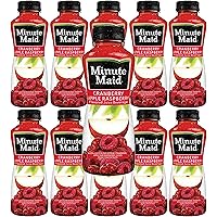 Amazon.com : Minute Maid Cranberry Apple Raspberry, 12oz Bottles, Pack ...
