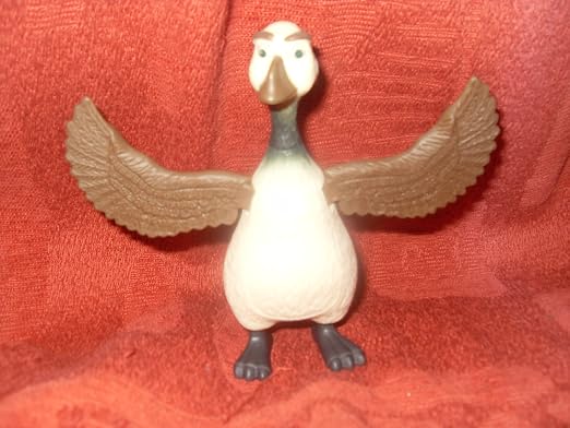 Alpha and Omega's McDonald toy, Marcel, the French-Canadian goose, with ...