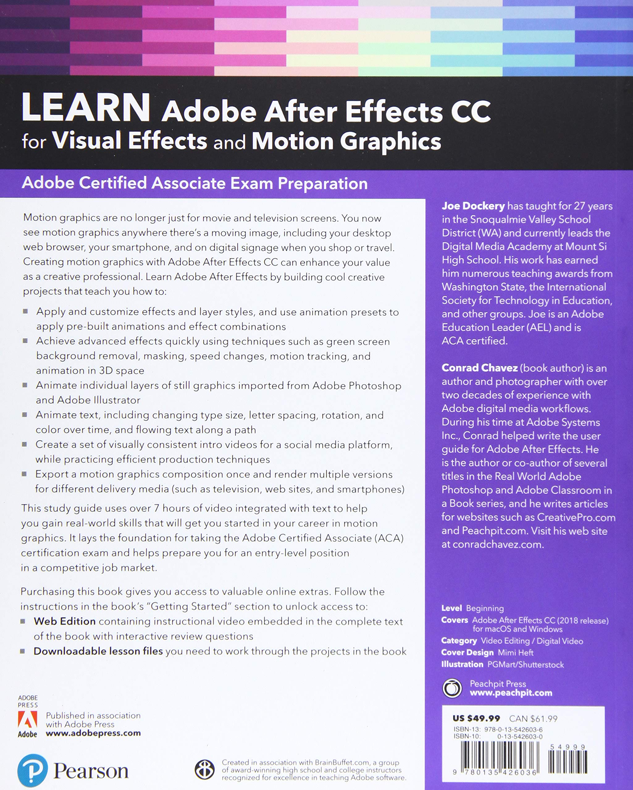 Mua Learn Adobe After Effects CC for Visual Effects and Motion Graphics (Adobe Certified ...