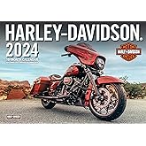 Harley-Davidson 17x12 2025: 16-Month Calendar-September 2024 through ...