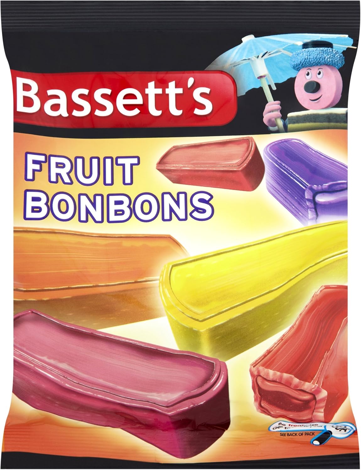 Bassetts Fruit Bonbons Bag 200 g (Pack of 6): Amazon.co.uk: Grocery
