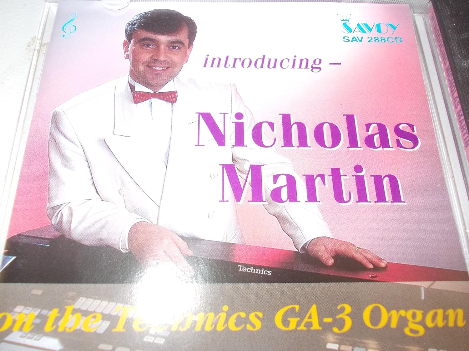 Introducing Nicholas Martin on the Technics GA-1 Organ - Nicholas ...