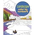 Landscape Color by Numbers: Woodroffe, David, Sanders, Martin ...