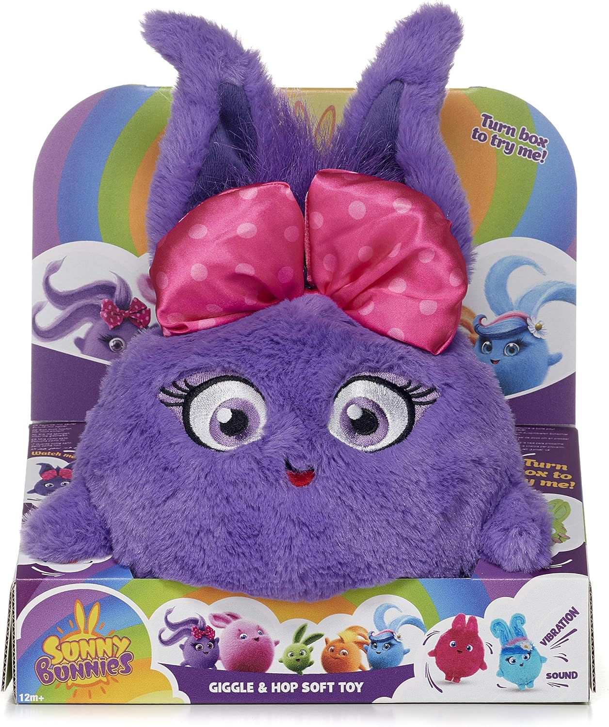 Posh Paws 37427 Sunny Bunnies Large Feature Iris Giggle & Hop Soft Toy ...