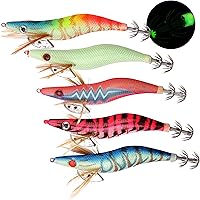 Ahi USA Squid Catcher Luminous Glow, 5 Hook, Hooks - Amazon Canada