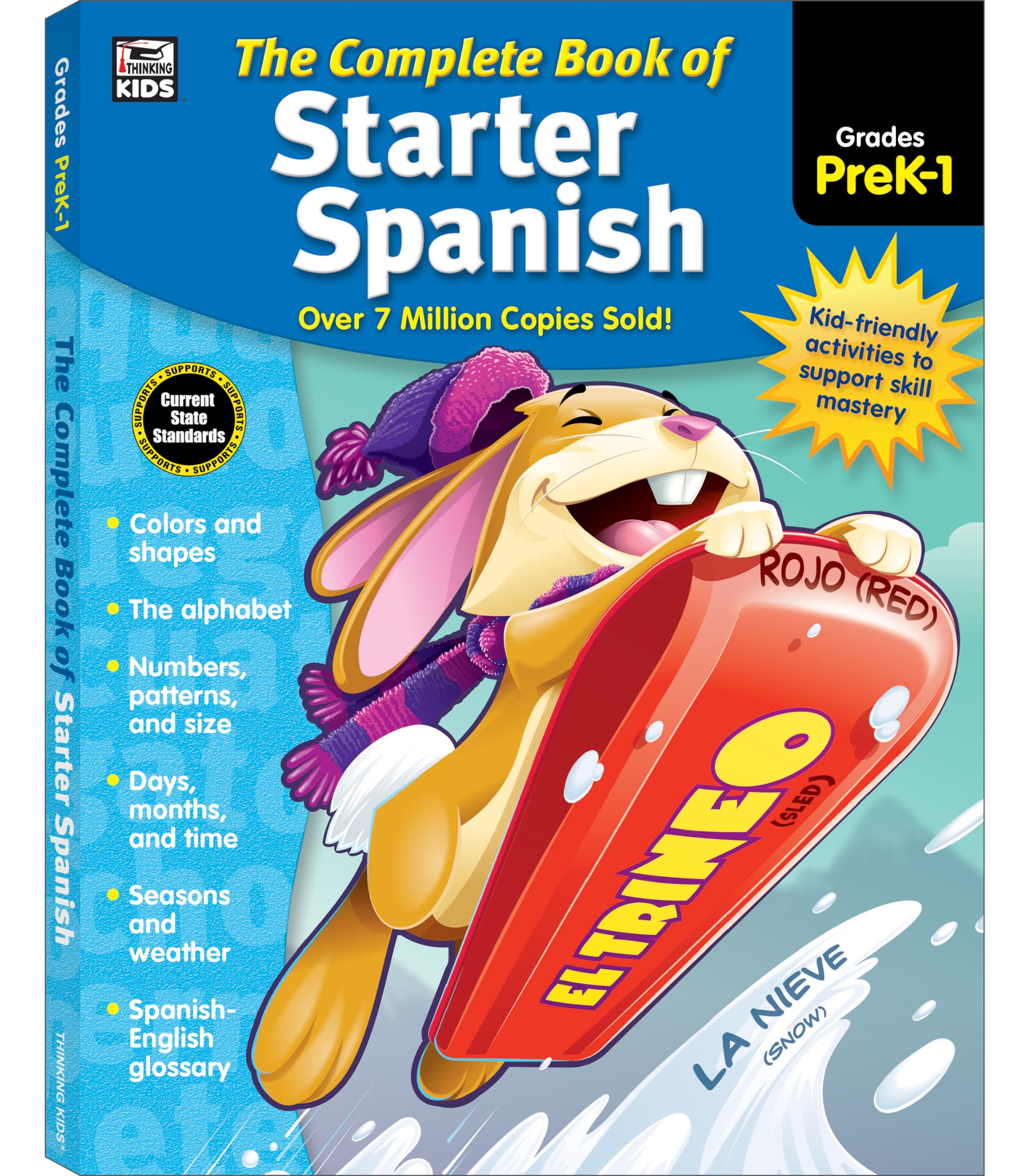 Mua Complete Book of Starter Spanish Workbook for Kids, PreK-Grade 1 ...