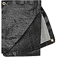 Amazon.com : E.share 40% Black Shade Cloth Taped Edge with Grommets 20 ...