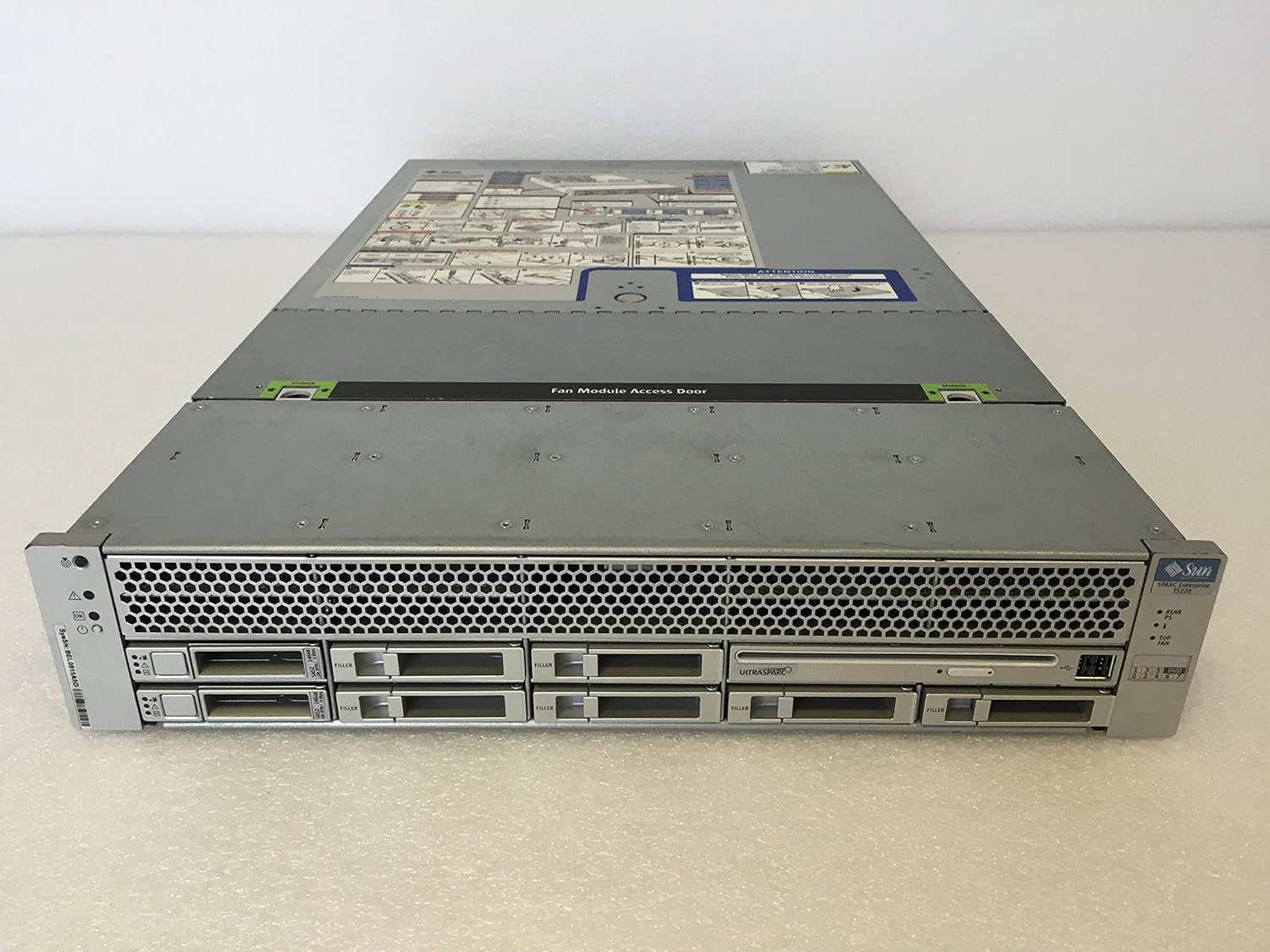 Sun SPARC Enterprise T5220 Server, 8-Core 1.4GHz (UltraSPARC T2 ...