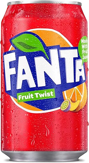 Fanta Fruit Twist Cans - 24x330ml: Amazon.co.uk: Grocery