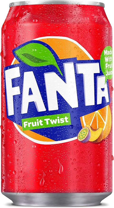 Fanta Fruit Twist Cans - 24x330ml: Amazon.co.uk: Grocery