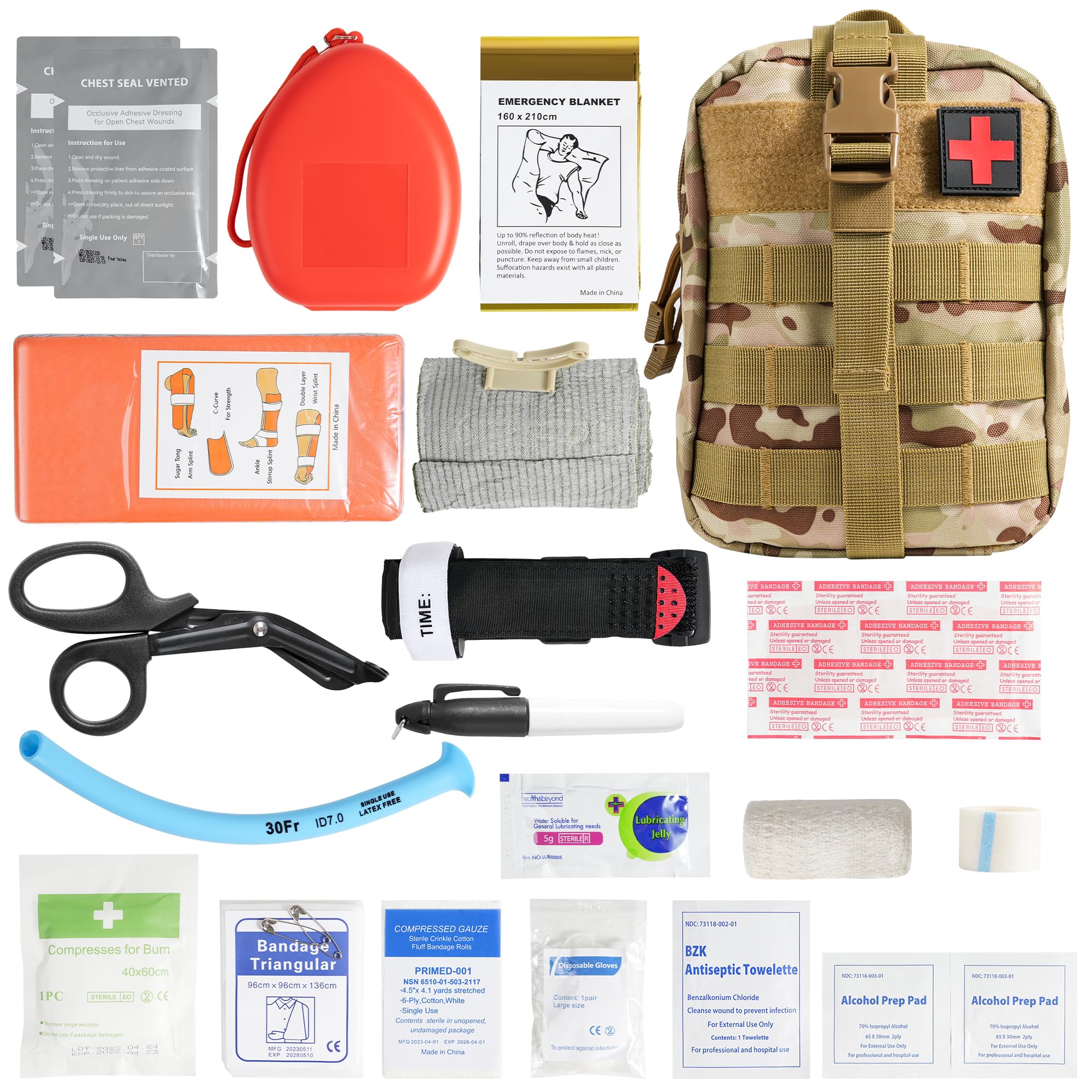 Mua Trauma First Aid Kit Travel, IFAK Med Kit, Bleeding Control Kit ...