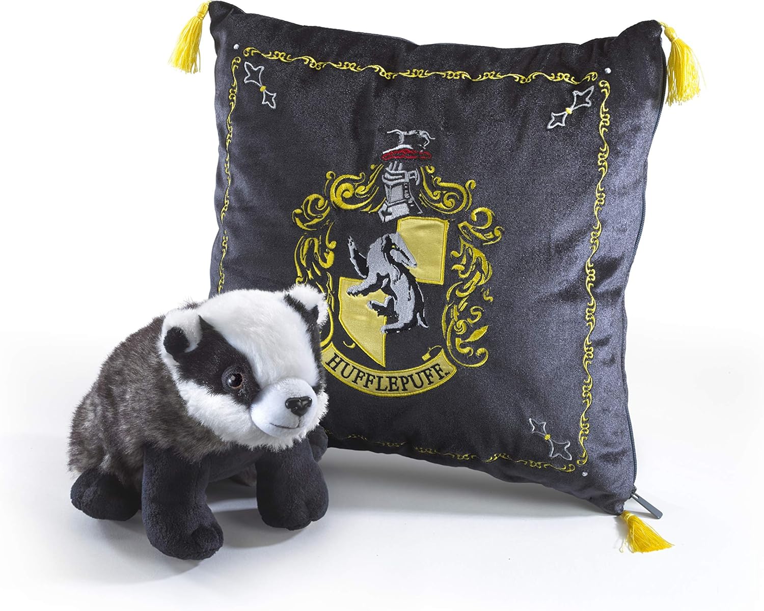 The Noble Collection Plush Hufflepuff House Mascot: Amazon.co.uk: Toys ...
