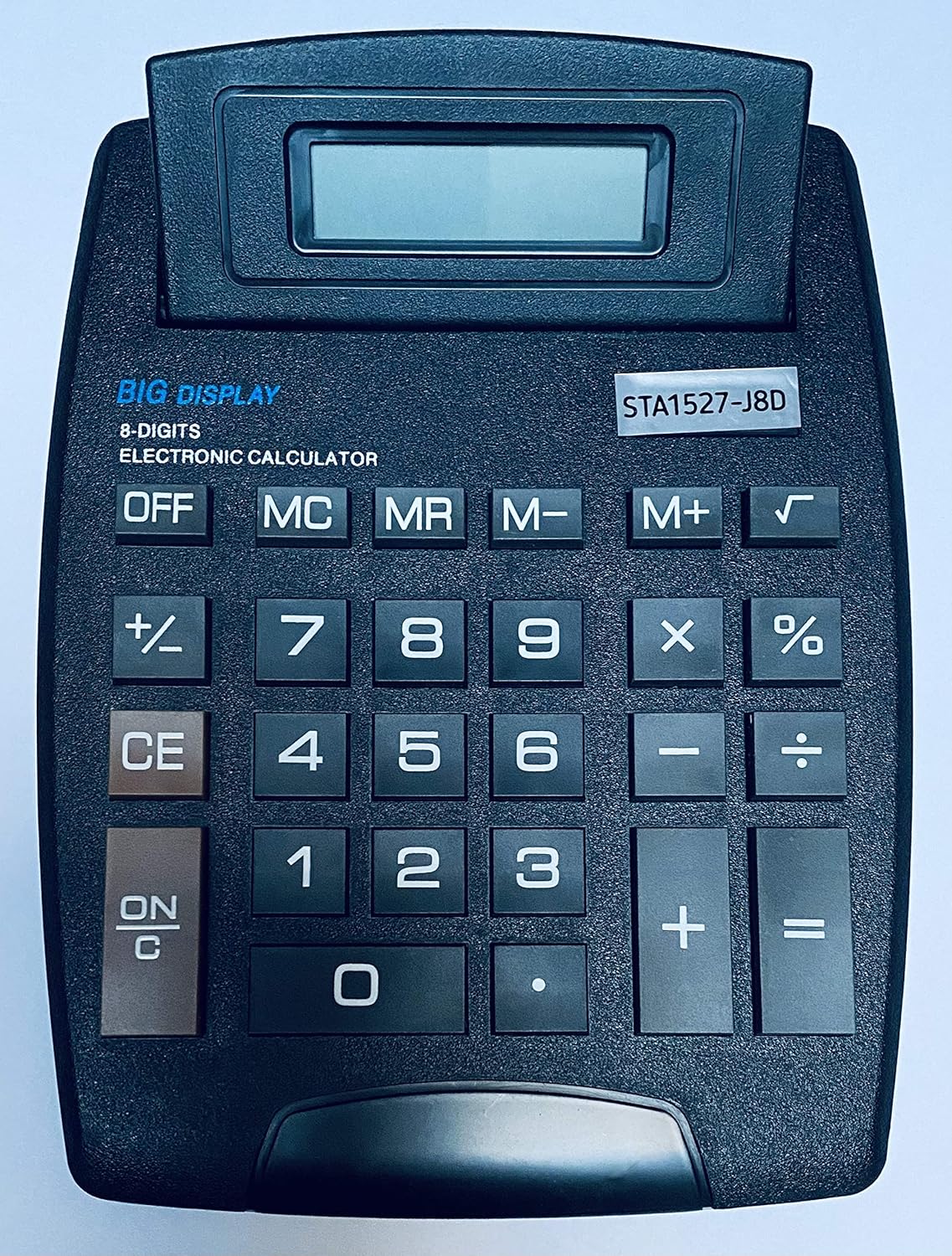 JUMBO DESKTOP CALCULATOR with LARGE BUTTONS Pop Up Display Big Easy ...