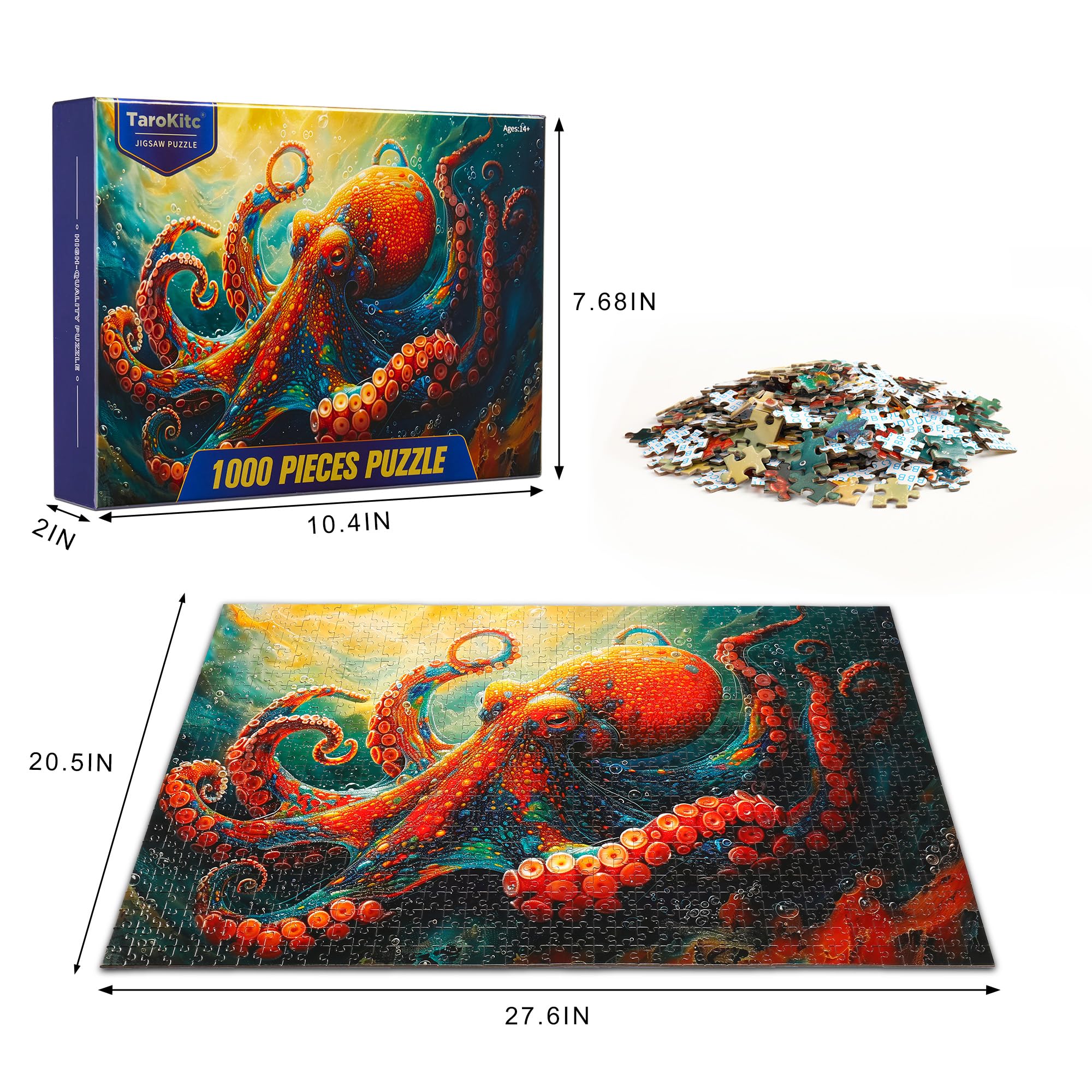 Mua Deep Sea Giant Octopus Jigsaw Puzzle - 1000 Piece Puzzles for ...