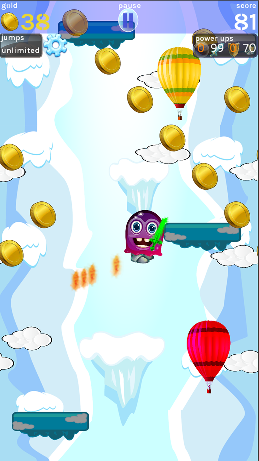 Jumpy Cloud Heroes:Amazon.com:Appstore for Android