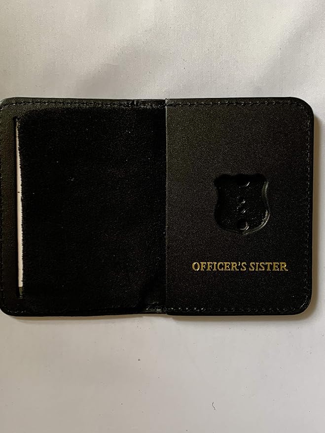 Amazon.com : MINI POLICE OFFICER SISTER COURTESY SHIELD AND ID WALLET ...
