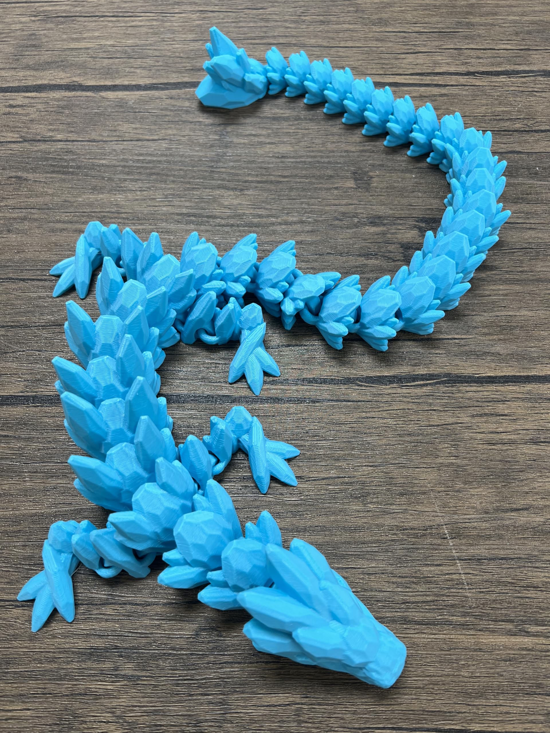 Mua Munnygrubbers - XL 26" Crystal Dragon Fidget Toy - Heavy Duty - 3D Printed Flexible ...