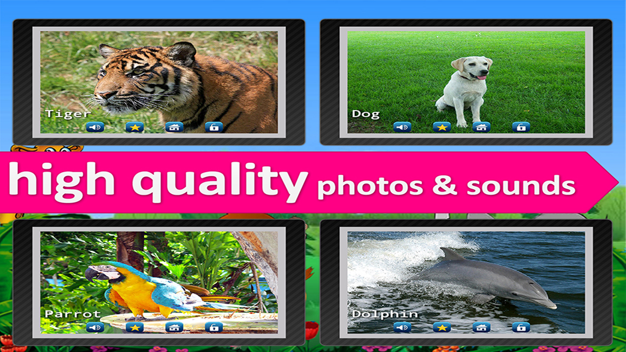 Amazon.com: Kids Zoo, Animal sounds and pictures for Kids, with real ...