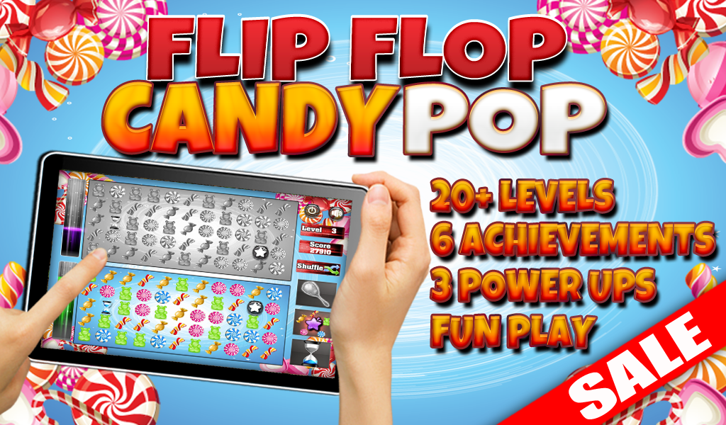 Flip Flop Candy Pop Match 3 Tile Game: Amazon.es: Appstore para Android