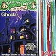 Magic Tree House Fact Tracker 8 Book Set: Ghosts / Dolphins & Sharks ...