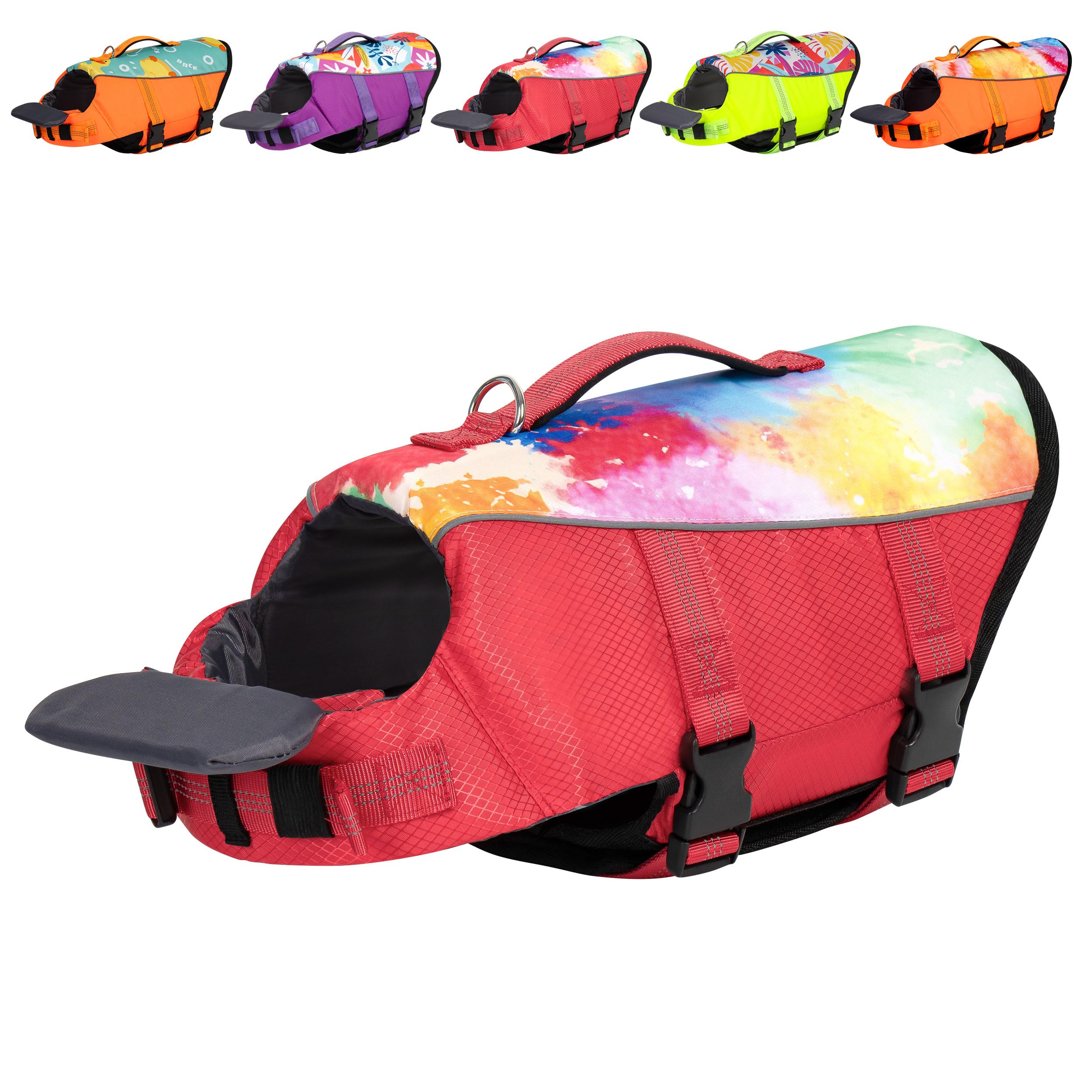 cyeollo Dog Life Vests for Boating High Buoyancy Small Dog Life Jacket ...