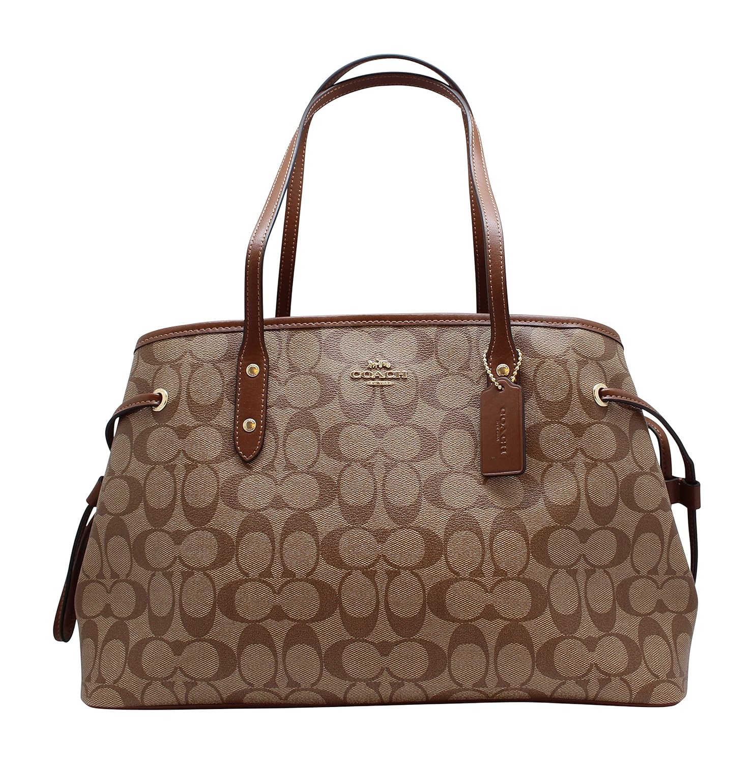 Coach Handtasche für Frauen Einheitsgröße Braun: Amazon.de: Schuhe ...