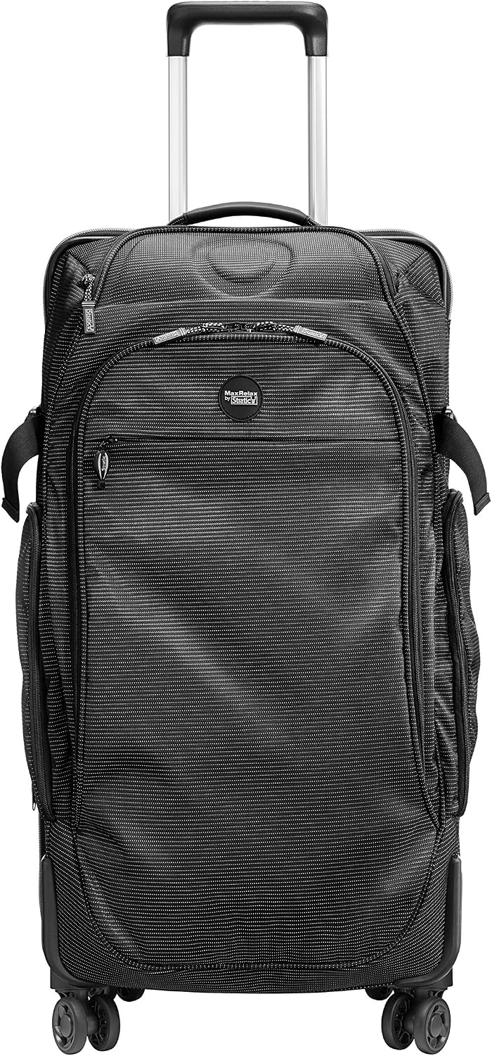 Stratic Relax 2 Mover M Hand Luggage, 70 cm, 74 liters, Black (Black ...