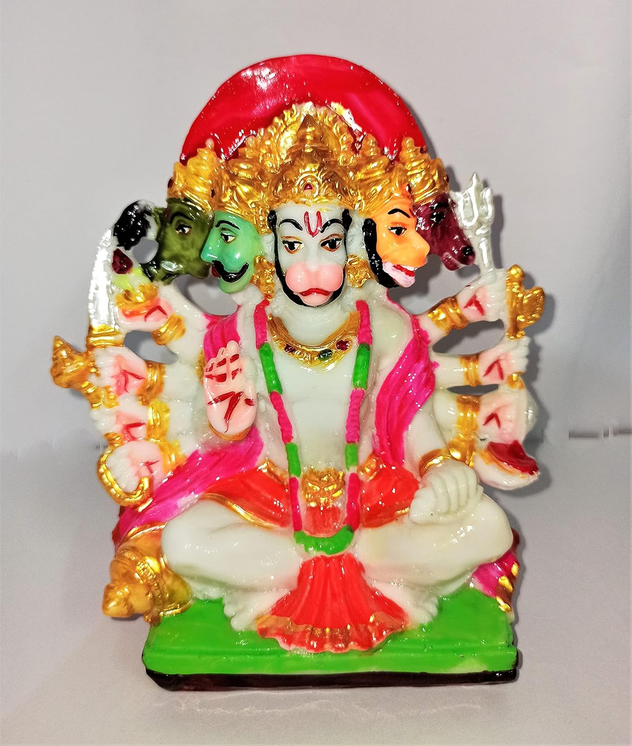 Devki Nandan Enterprises; Panchamukhi Hanuman/ Orange Panchmukhi ...
