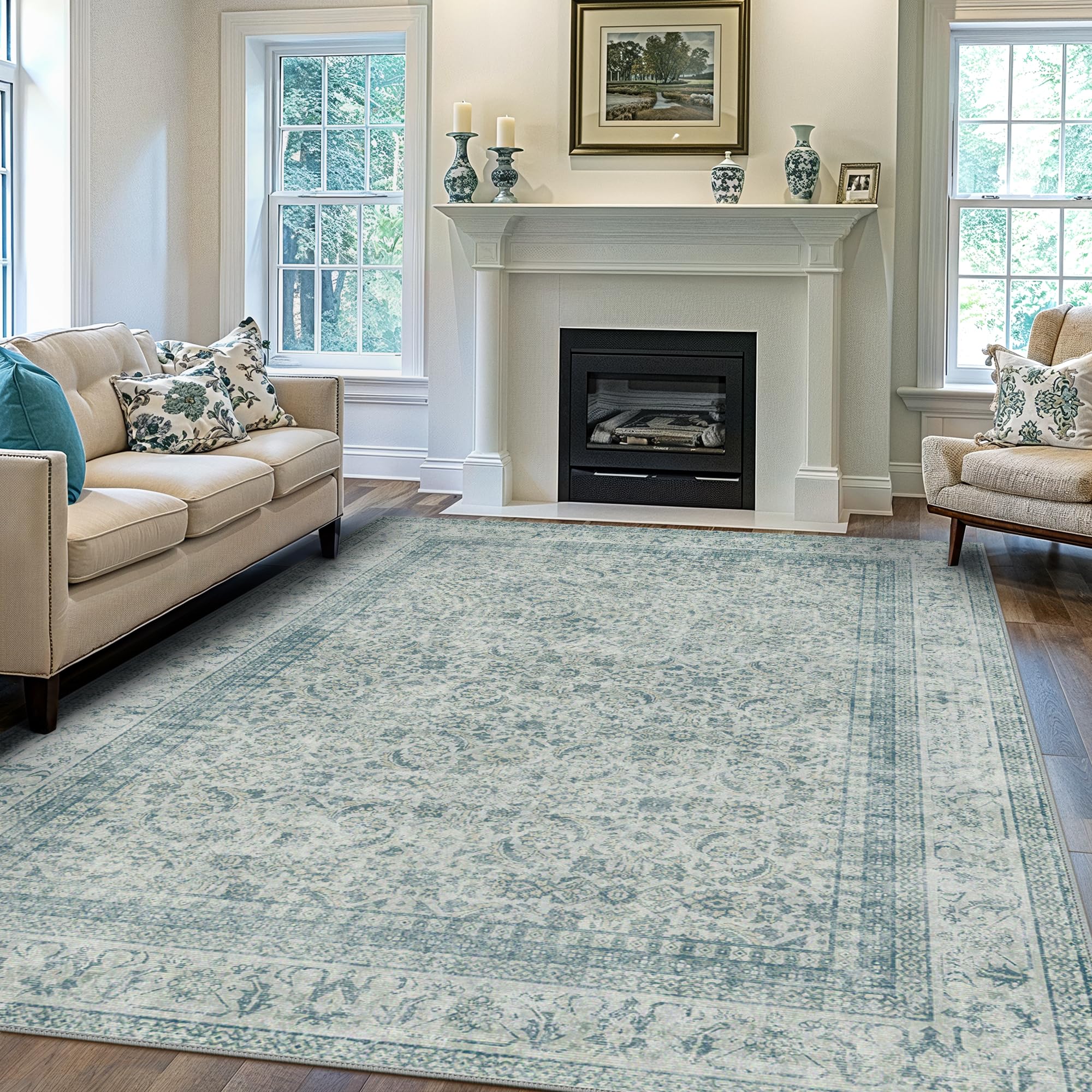 BEIMO 3X5 Area Rugs for Bedroom Living Room, Machine Washable Rug 3x5 ...